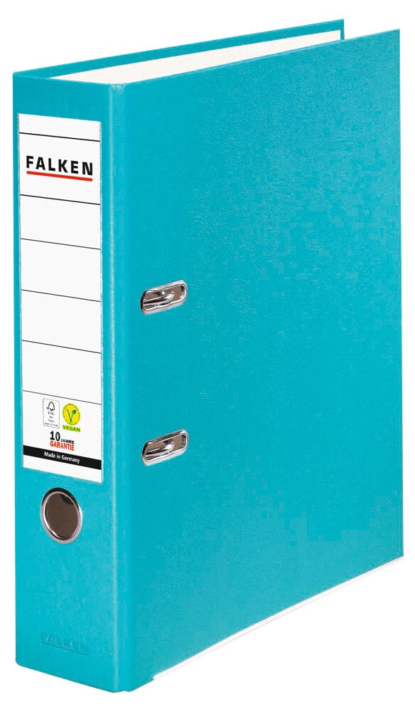 FALKEN Color Ordner türkis Kunststoff 8,0 cm DIN A4, 1 St. | office ...