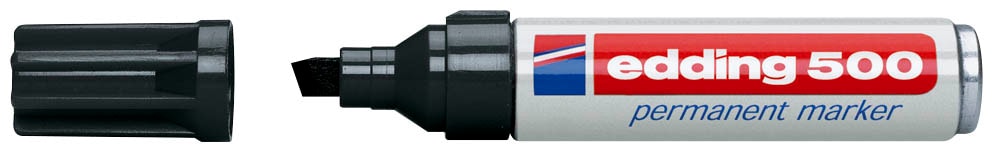 edding 500 Permanentmarker schwarz 2,0 - 7,0 mm, 1 St. | office discount