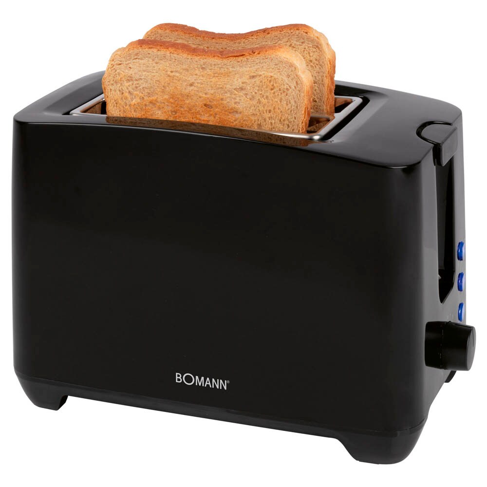 BOMANN TA 6065 CB Toaster schwarz | office discount