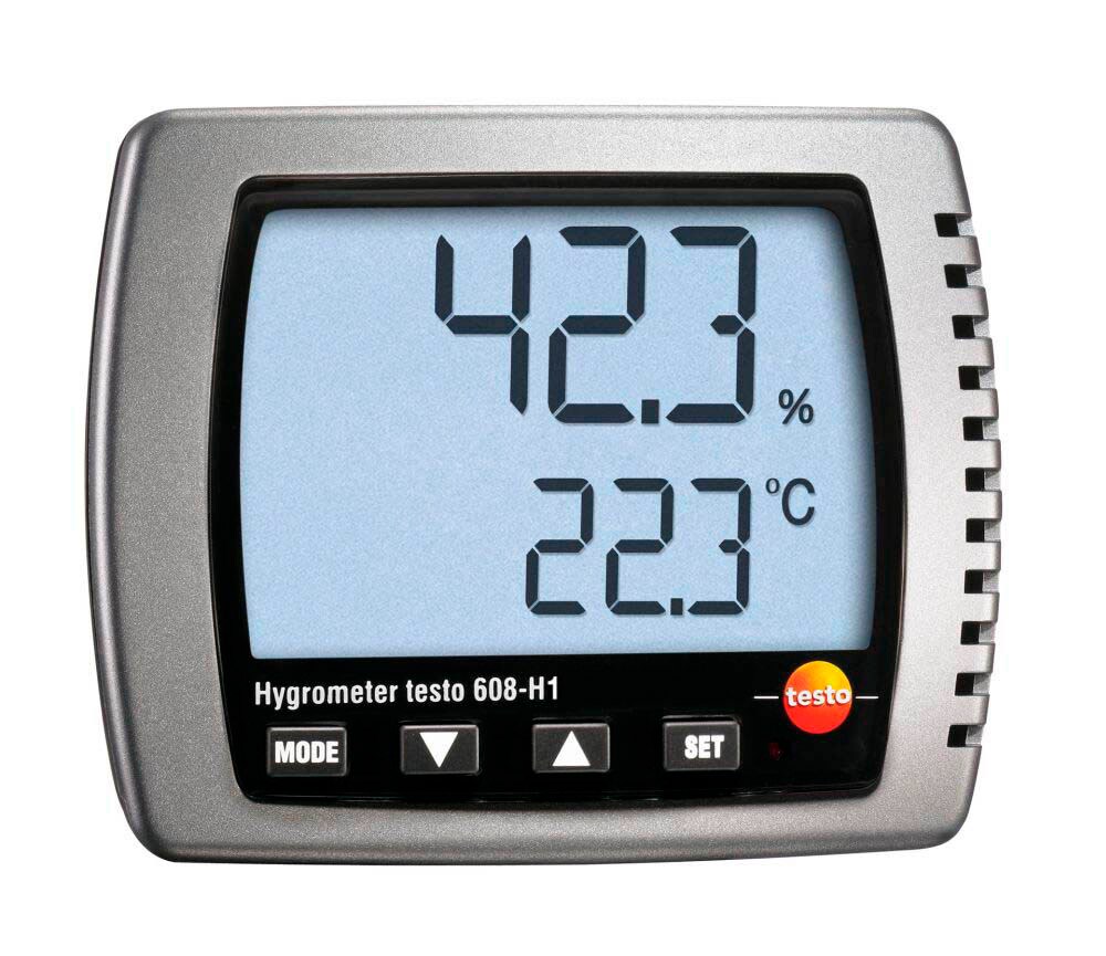 testo 608-H1 Thermo-Hygrometer braun | office discount