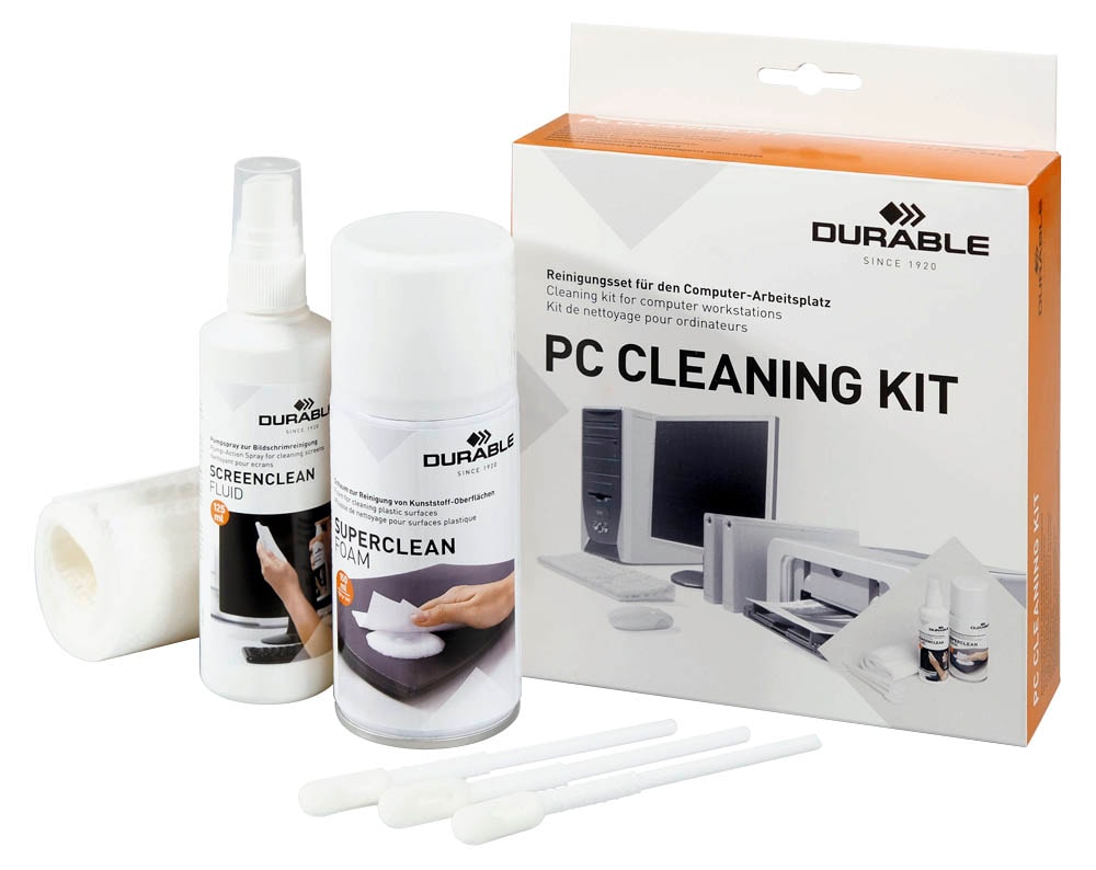 DURABLE PC CLEANING KIT Reinigungs-Set | office discount
