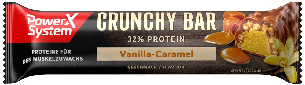 Power System CRUNCHY BAR 32% Proteinriegel 1 Riegel | office discount