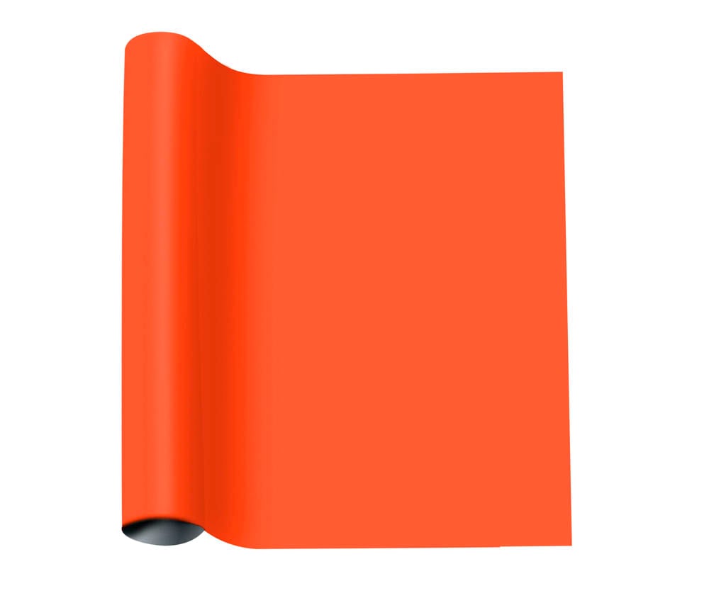 plottiX SpeedFlex Bügelfolie orange Flex-Folie 32,0 x 50,0 cm, 1 Rolle ...
