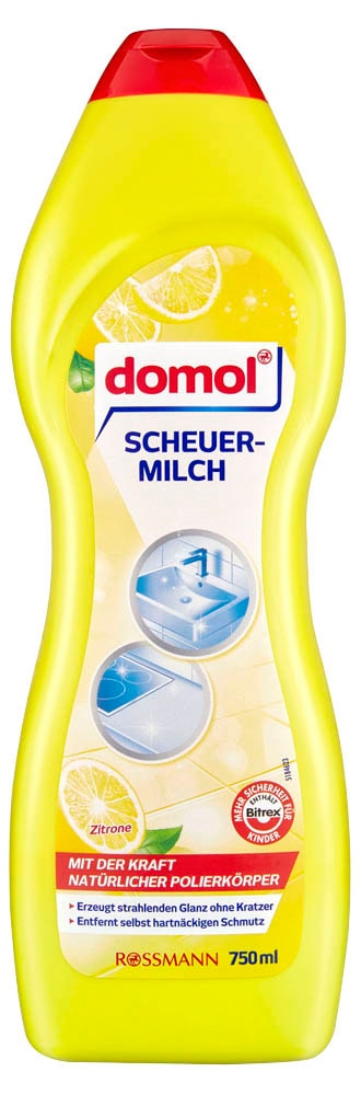 domol Zitrone Scheuermilch 750 ml, 1 St. | office discount