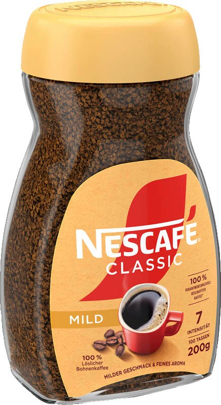 NESCAFÉ Classic mild Instantkaffee, 200 g | office discount