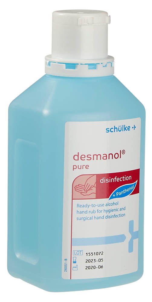 schülke desmanol pure Händedesinfektionsmittel 500 ml | office discount