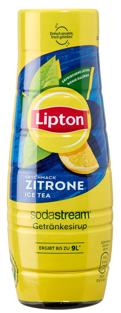 sodastream Lipton Ice Tea Zitrone Sirup 0,44 l | office discount