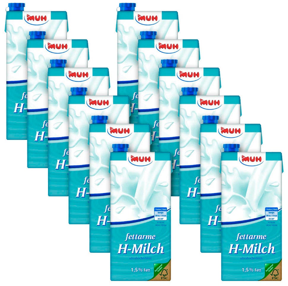 MUH Milch 1,5 % 12x 1,0 l | office discount