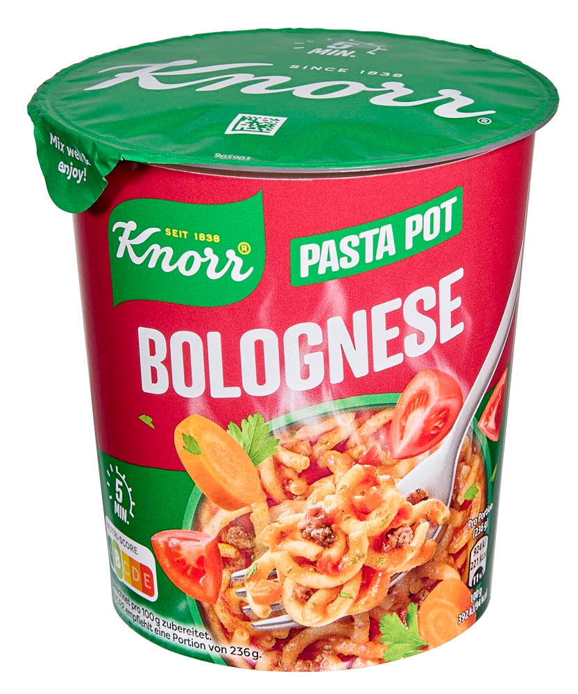 Knorr® PASTA SNACK POT BOLOGNESE Fertiggericht 1 St. | office discount