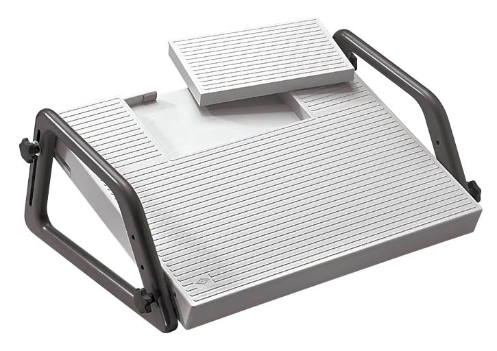 WEDO Fußstütze Relax grau Kunststoff | office discount