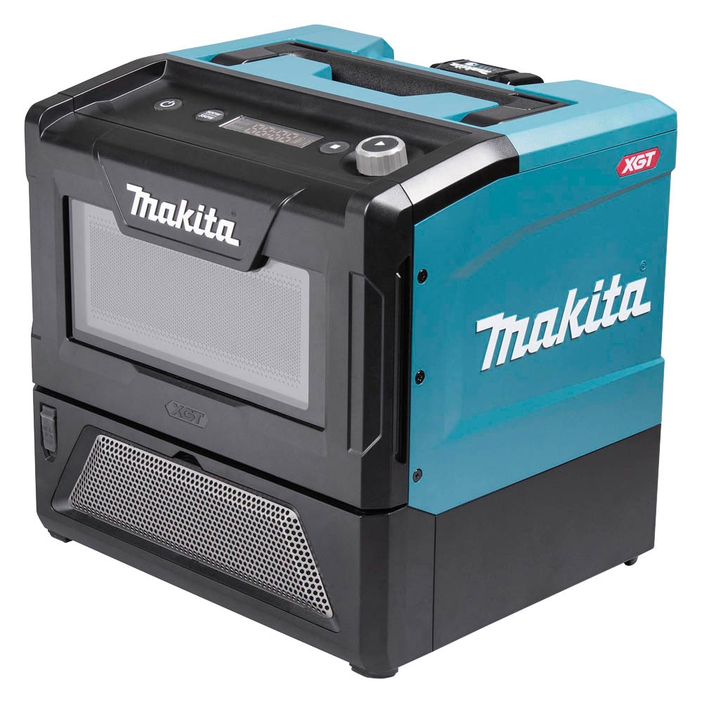 makita MW001GZ Akku-Mikrowelle 350/500 W blau/schwarz | office discount