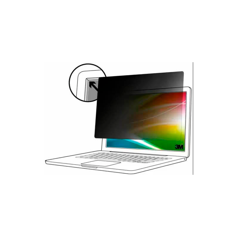 3M Display-Blickschutzfilter für 31,8 cm (12,5 Zoll) | office discount