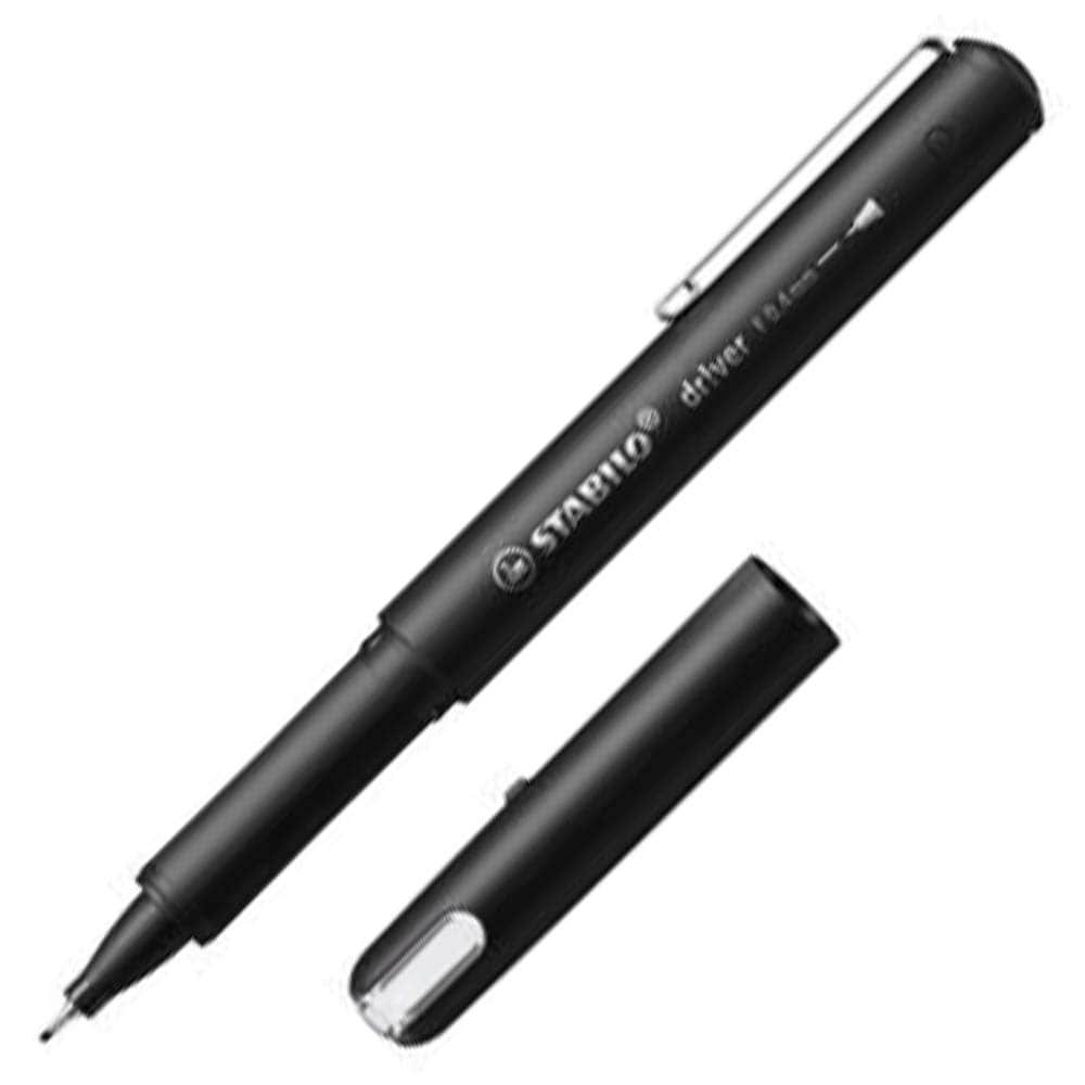 STABILO dr!ver Fineliner schwarz 0,4 mm, 1 St. | office discount
