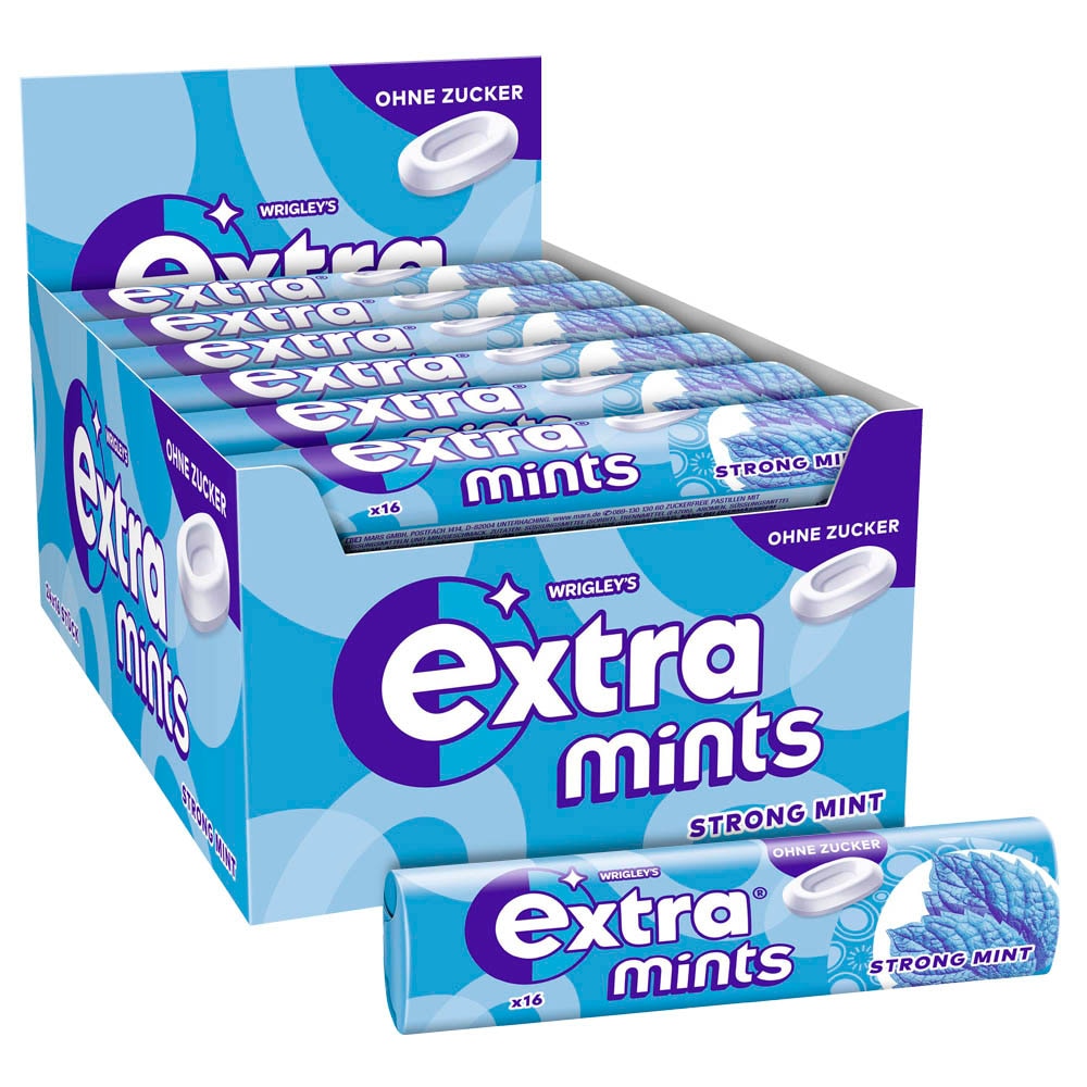 extra® mints Bonbons 24x 16 Dragees | office discount