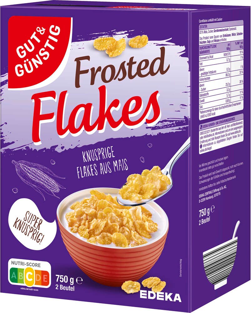 GUT&GÜNSTIG Frosted Flakes 750,0 g | office discount