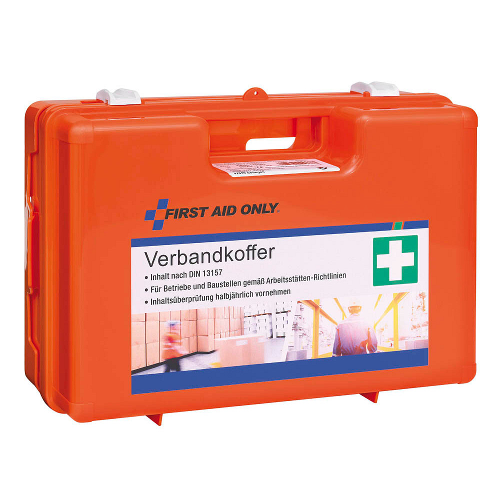 FIRST AID ONLY Verbandskasten DIN 13157 orange | office discount