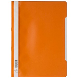 10 DURABLE Schnellhefter Kunststoff orange DIN A4 | office discount