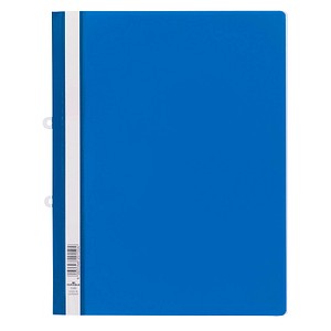 25 DURABLE Schnellhefter Kunststoff blau DIN A4 überbreit | office discount