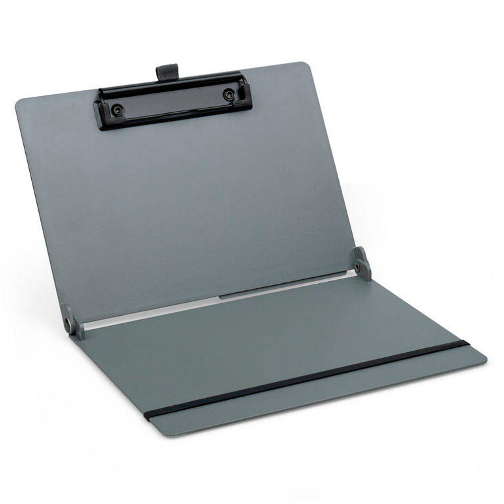 sax design Klemmbrett 2-750-01 DIN A5 auf DIN A4 grau Kunststoff | office discount