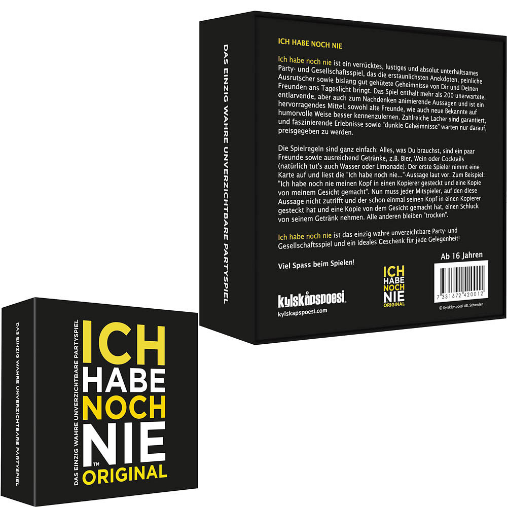kylskapspoesi Ich Habe Noch Nie Kartenspiel | office discount