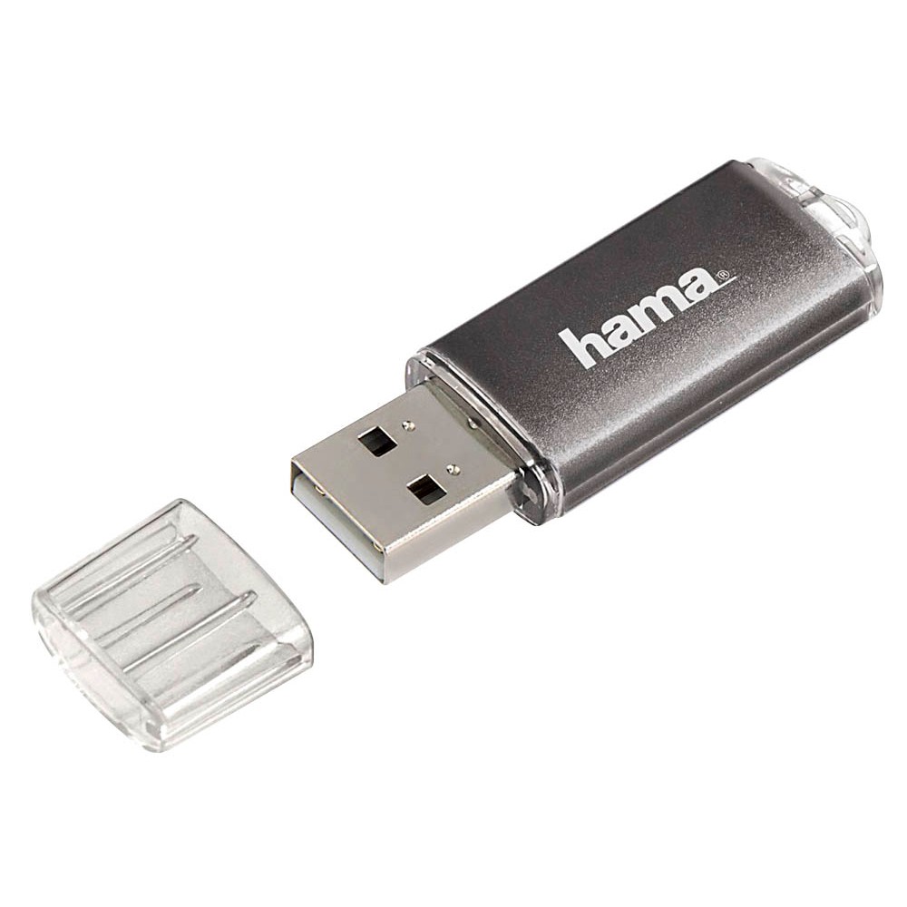 hama USB-Stick Laeta grau 16 GB | office discount