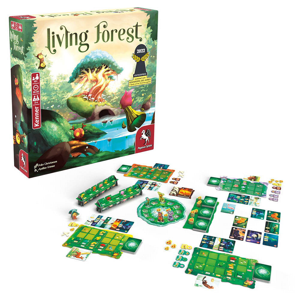 Pegasus Spiele Living Forest Brettspiel | office discount