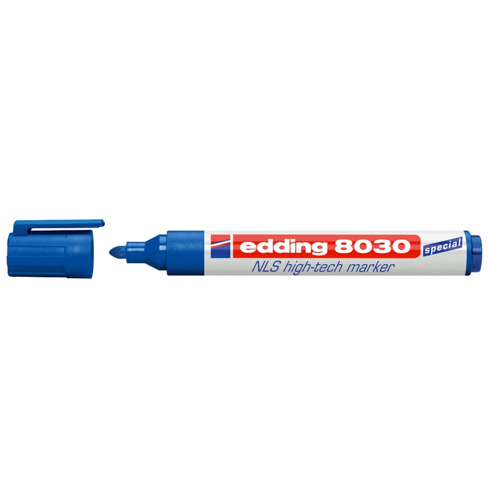 edding 8030 Permanentmarker blau 1,5 - 3,0 mm, 1 St. | office discount