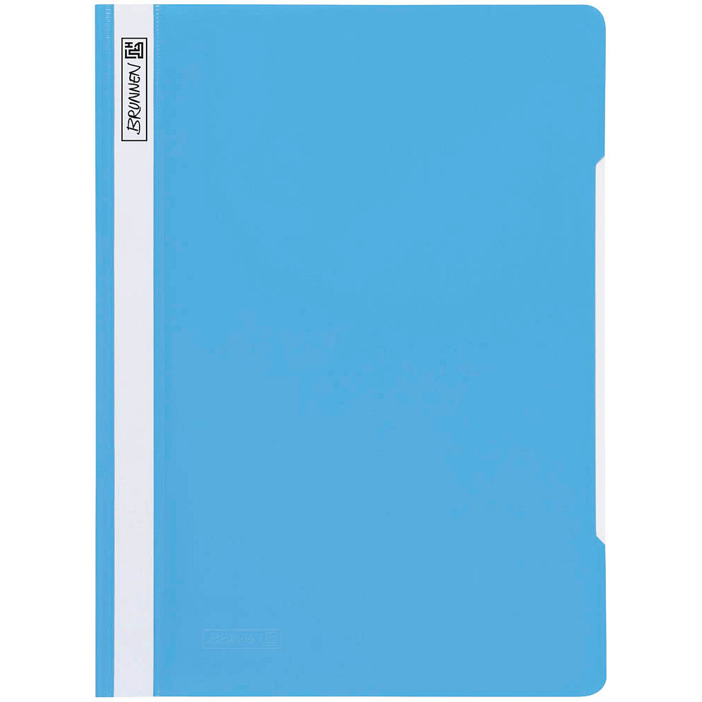 BRUNNEN Schnellhefter Kunststoff hellblau DIN A4 überbreit | office ...