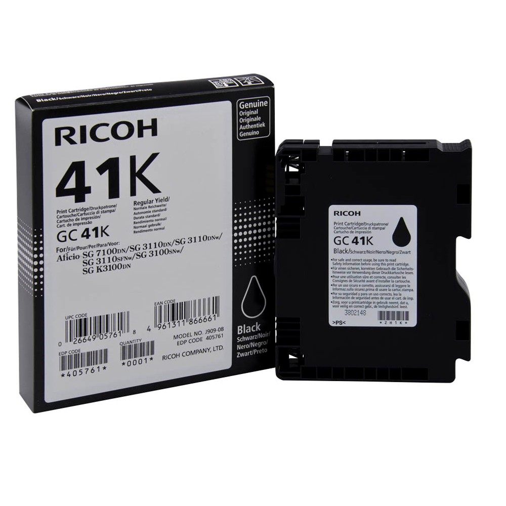 RICOH GC 41K schwarz Druckerpatrone | office discount