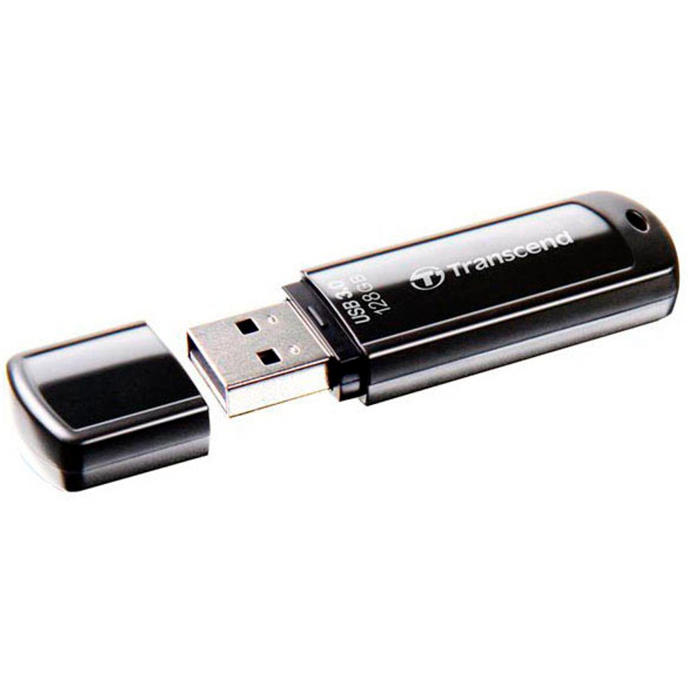 Transcend USB-Stick JetFlash 700 schwarz 128 GB | office discount