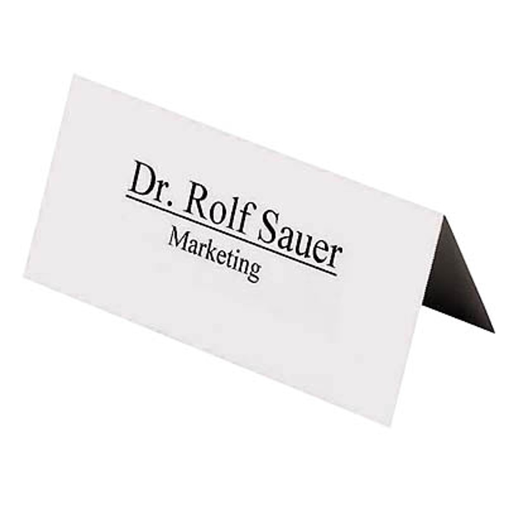 SIGEL Tischkarten 9,5 x 4,2 cm, 80 St. | office discount