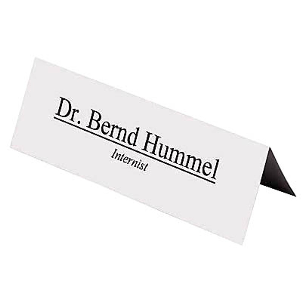 SIGEL Tischkarten 19,0 x 6,0 cm, 40 St. | office discount