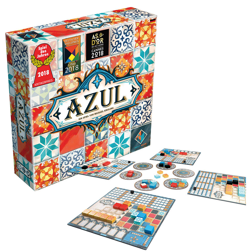 NEXT MOVE Azul Brettspiel | office discount