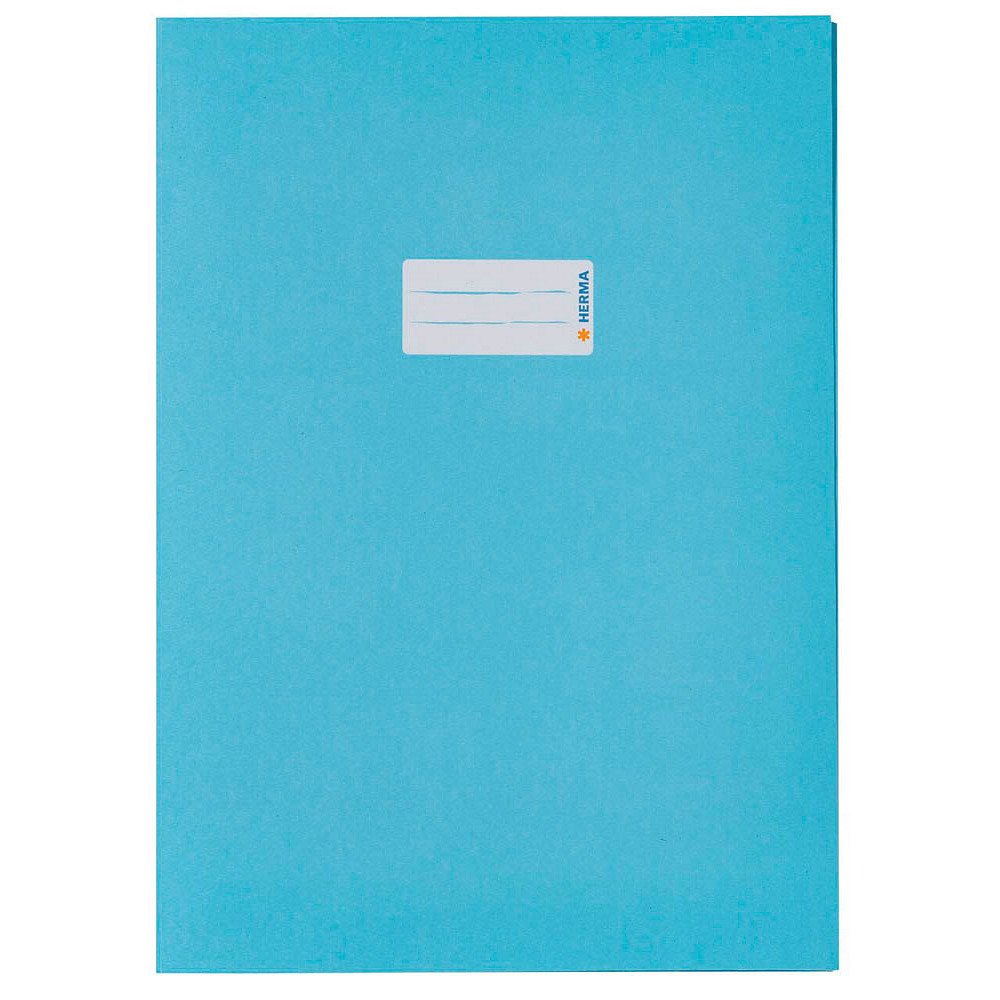 HERMA Heftumschlag glatt hellblau Papier DIN A4 | office discount