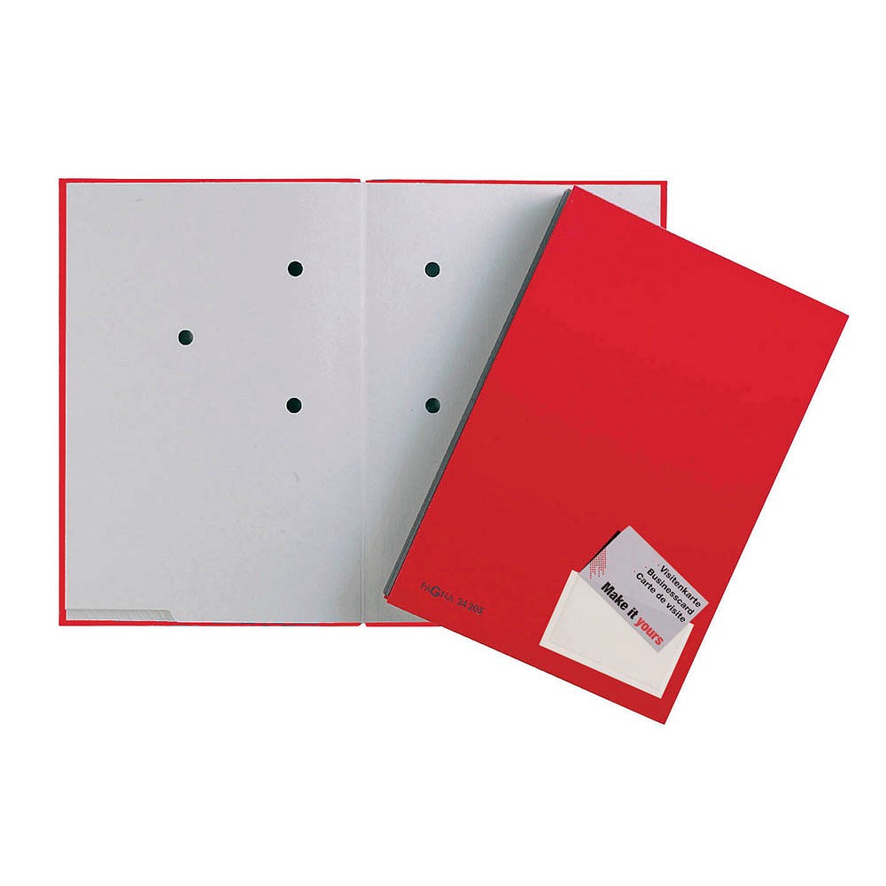 PAGNA Unterschriftenmappe 20 Fächer rot | office discount