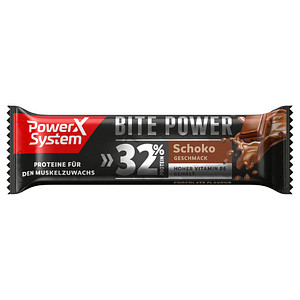 Power System BITE POWER 32% Proteinriegel 1 Riegel | office discount