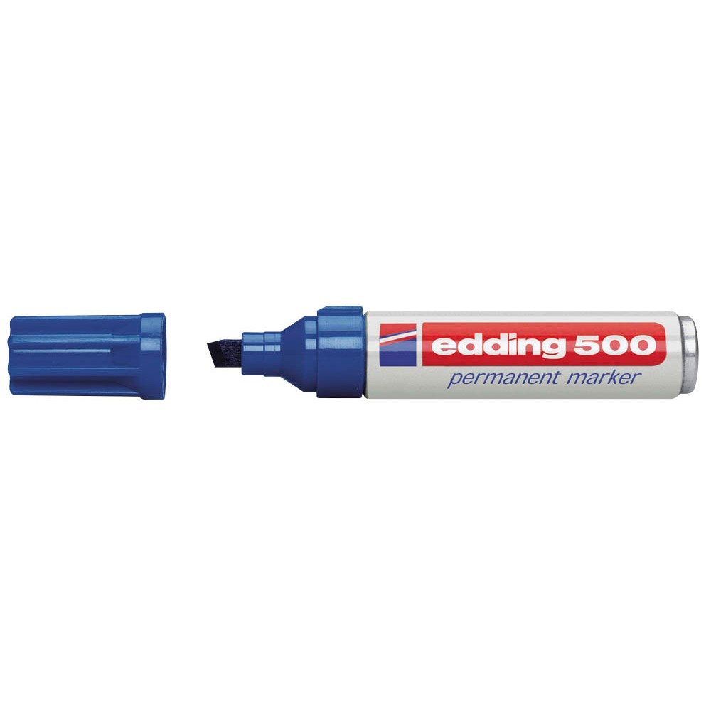 edding 500 Permanentmarker blau 2,0 - 7,0 mm, 1 St. | office discount