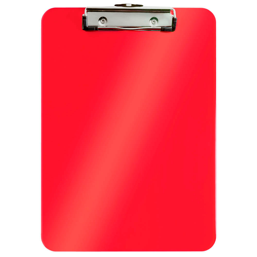 LEITZ Klemmbrett WOW 3971 DIN A4 rot Kunststoff | office discount