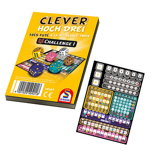 Schmidt Clever hoch Drei Challenge I Zusatzblock Spielblock | office ...