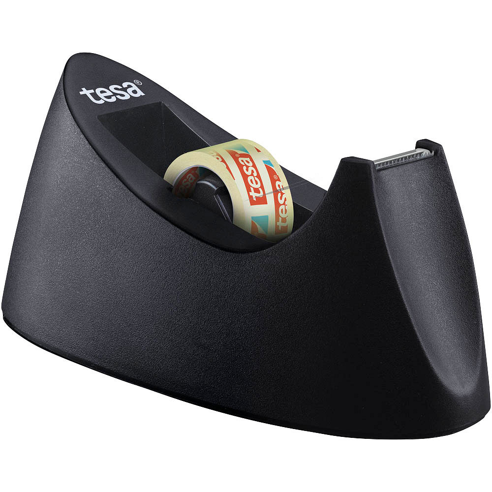 tesa Tischabroller Curve schwarz | office discount
