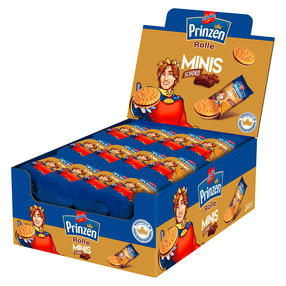 DeBeukelaer Prinzen Rolle Minis Schoko Kekse | office discount